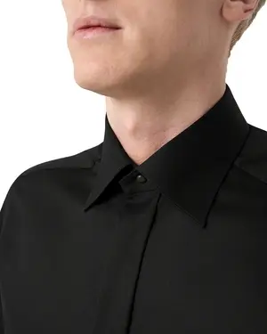 Eton Slim Fit Twill Fly Front Formal Shirt