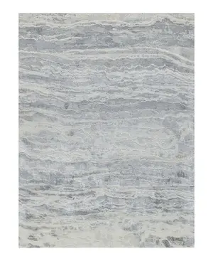 EXQUISITE RUGS Travertine 6804 Area Rug, 6' X 9 - Silver