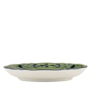 GINORI 1735 Oriente Italiano Tea Saucer - Dark Green