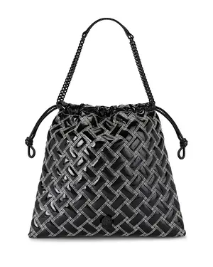 Kurt Geiger Kensington Drawstring Bag - Charcoal