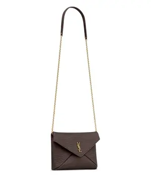 Saint Laurent Cassandre Chain Pouch - Santal