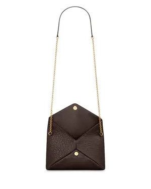 Saint Laurent Cassandre Chain Pouch - Santal