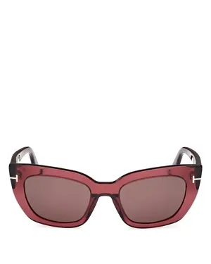 TOM FORD Butterfly Sunglasses, 52mm