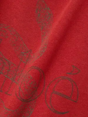 Chloé Printed Cotton-jersey T-shirt