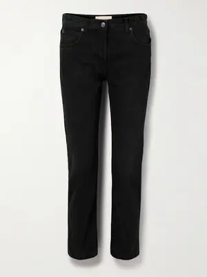 THE ROW Riaco Mid-rise Straight-leg Jeans