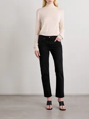 THE ROW Riaco Mid-rise Straight-leg Jeans