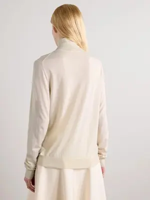 THE ROW Heva Wool-jersey Turtleneck Sweater