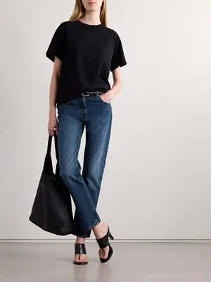 THE ROW Mid-rise Straight-leg Jeans