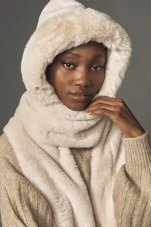 Anthropologie Trapper Scarf Hat In Beige - 57% Off  display picture 2
