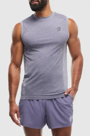 PELOTON Seamless Muscle Tank - Ash