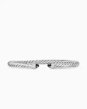 David Yurman Cable Flex Bracelet - Black Onyx