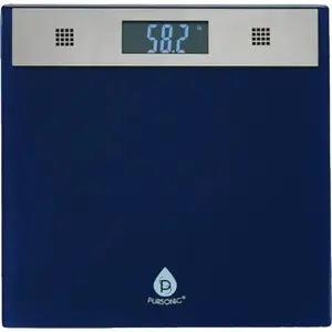 PURSONIC Talking Bathroom Scale - Blue