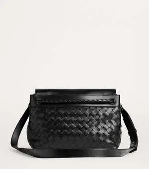 Bottega Veneta Small Leather Andiamo Messenger Bag