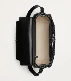 Bottega Veneta Small Leather Andiamo Messenger Bag