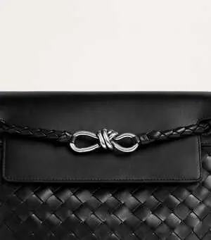 Bottega Veneta Small Leather Andiamo Messenger Bag