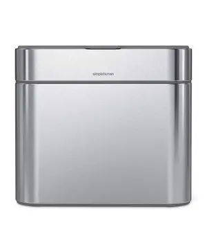 SIMPLEHUMAN Stainless Steel Compost Caddy - Metallic