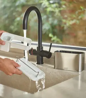 JOSEPH JOSEPH Stainless-steel Surface Sinky Tidy