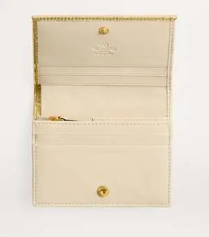 Valentino Garavani Leather Vlogo Signature Bifold Wallet