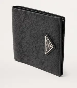 Prada Leather Triangle Wallet
