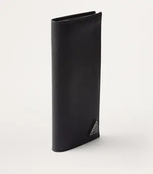 Prada Saffiano Leather Wallet - Black