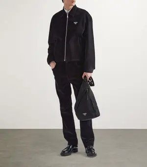Prada Re-nylon And Leather Backpack