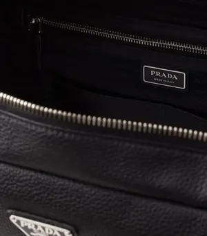 Prada Leather Briefcase - Black