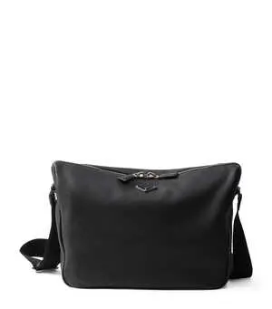 Prada Leather Shoulder Bag - Black