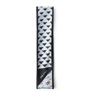 Prada Silk Printed Twilly