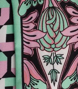 Prada Silk Printed Twilly