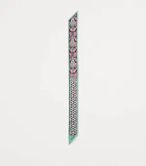 Prada Silk Printed Twilly