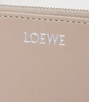 Loewe Leather Knot Card Holder - Grey