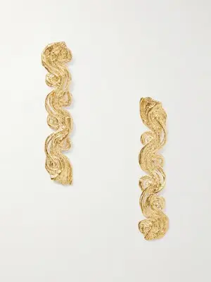 YSSO Caria -plated Earrings - Gold