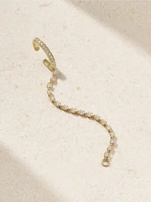 ANITA KO 18-karat Diamond Ear Cuff - Gold