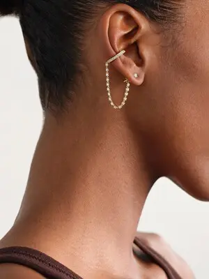 ANITA KO 18-karat Diamond Ear Cuff