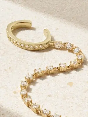 ANITA KO 18-karat Diamond Ear Cuff