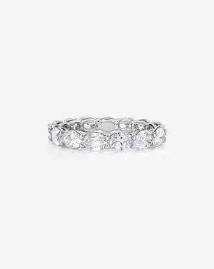 Ring Concierge Lab Grown Diamond Oval Eternity Band - Platinum
