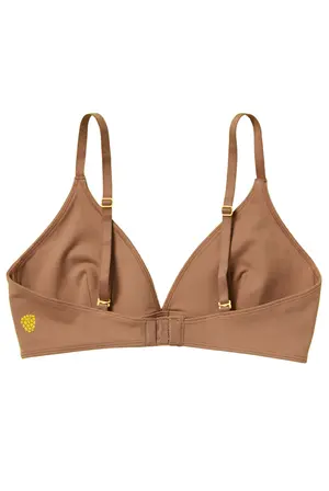 YELLOWBERRY Lily Triangle Bra - Mocha