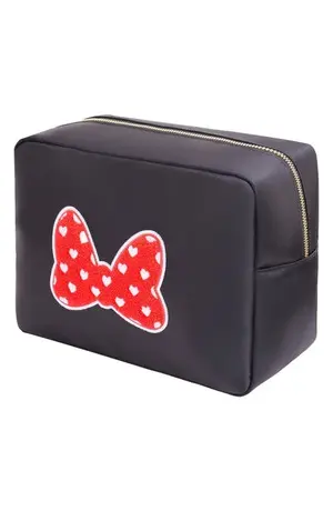 BLOC BAGS Extra Large Heart Bow Cosmetics Bag