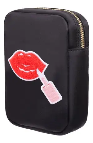BLOC BAGS Mini Lipgloss Cosmetics Bag - Black