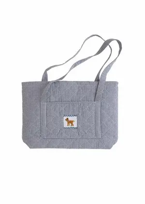 LITTLE ENGLISH Quilted Tote - Boy Lab