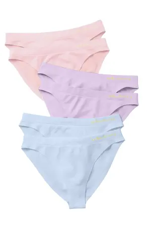 YELLOWBERRY 6pk Scout Seamless Underwear - Mellow Daisy