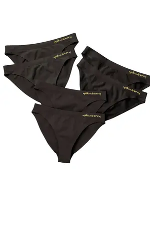 YELLOWBERRY 6pk Scout Seamless Underwear Starry Night