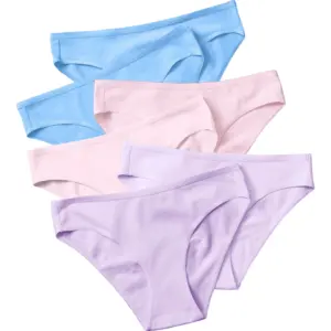 YELLOWBERRY Simple Pima Cotton Underwear 6pk - Multi