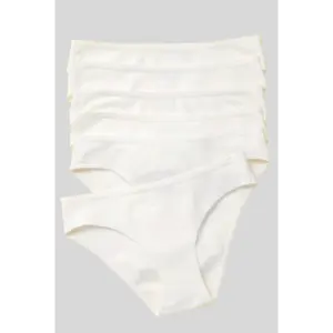 YELLOWBERRY Simple Pima Cotton Underwear 6pk White