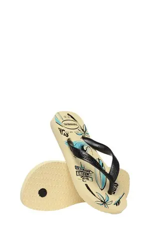Havaianas Printed Flip-flops - Buttercream