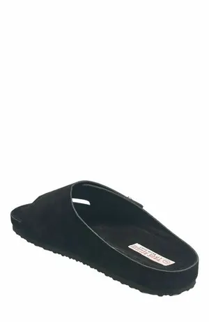 True Religion Billy Velcro Strap Sandal - Black