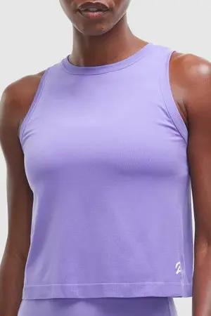PELOTON Seamless Muscle Tank - Purple Haze