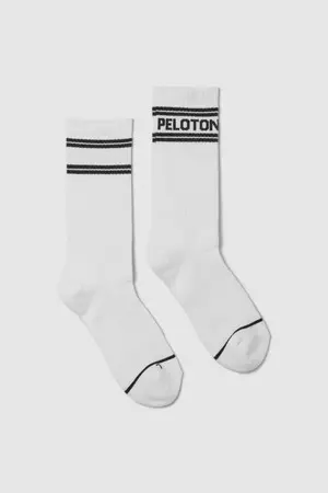 PELOTON Cotton Crew Socks With Logo