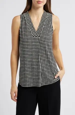 Anne Klein Polka Dots Blouses