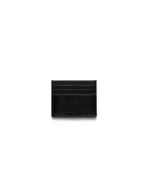 Prada Leather Card Holder - Black